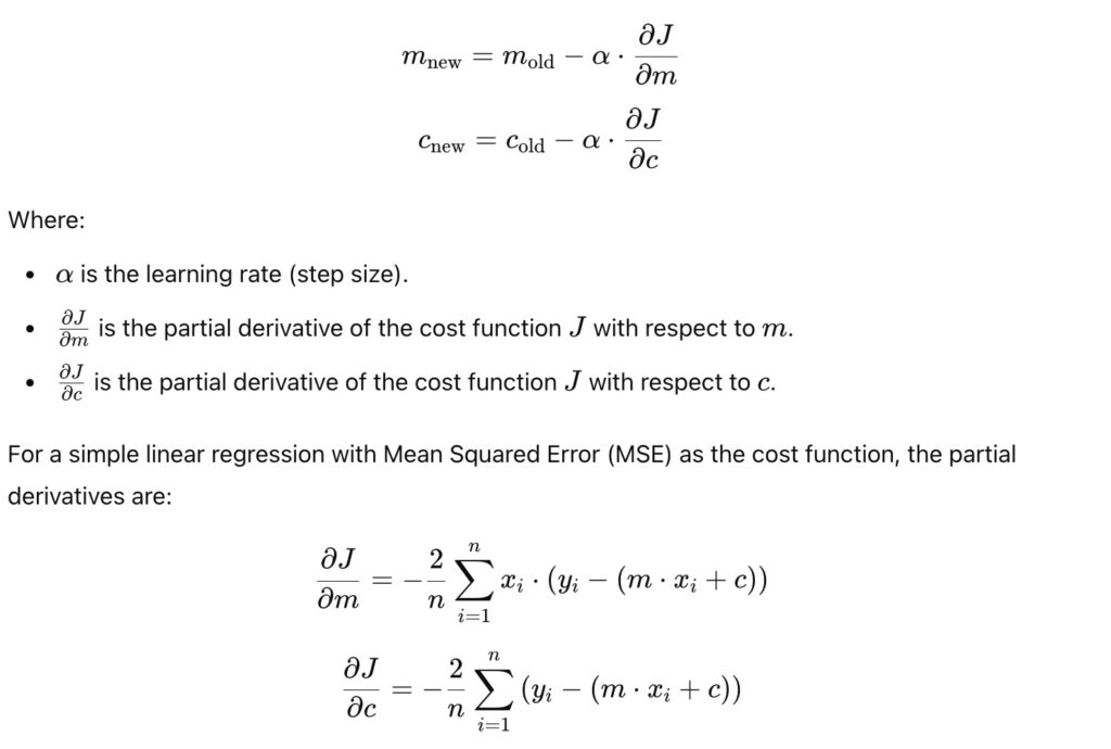 Gradient Descent (Simple Linear Regression) - AI & ML Insights